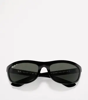 Ray-ban Rectangle Balorama Sunglasses - Black