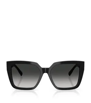 Tiffany & Co. Acetate Square Sunglasses - Black