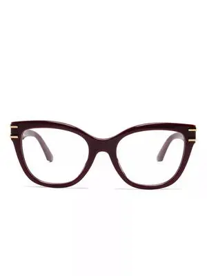 Dolce & Gabbana Cat-eye Glasses - Red