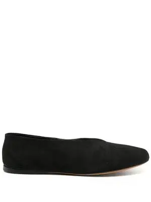 women's slip-on suede flats