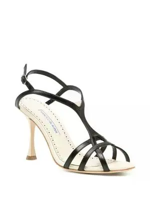 Manolo Blahnik 100mm Strappy Sandals