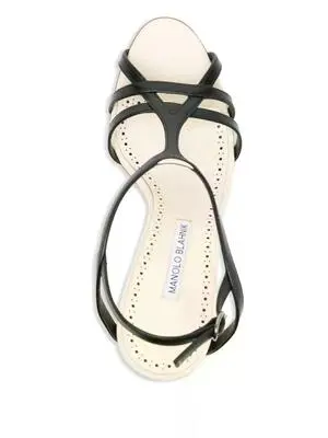 Manolo Blahnik 100mm Strappy Sandals