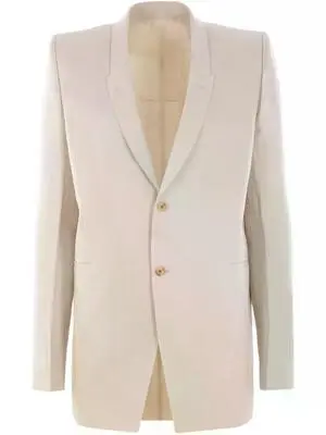 Rick Owens Dirt Blazer - Neutrals