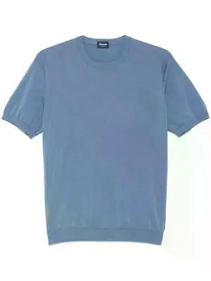 DRUMOHR Cotton T-shirt - Blue