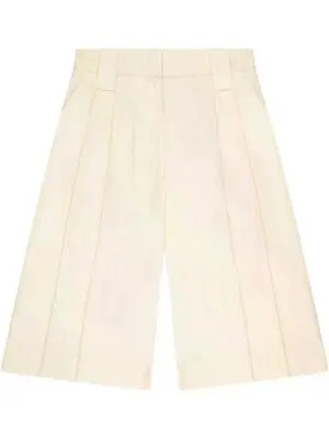 Ganni Pleated Shorts For Women