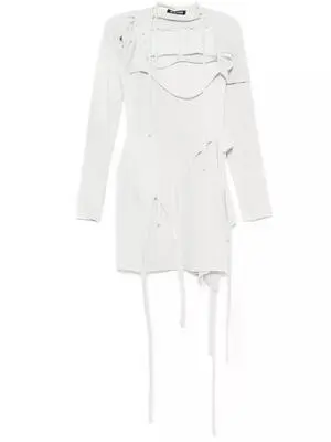 Ottolinger Mini Deconstructed Long-sleeved Dress