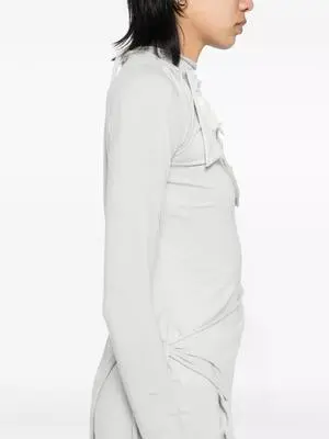Ottolinger Mini Deconstructed Long-sleeved Dress