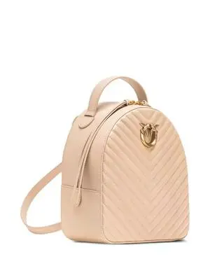 Pinko Love Click Backpack - Neutrals