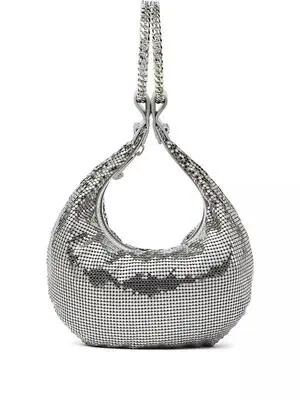 Versace Metal Mesh Mini Bag - Silver