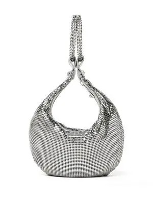 Versace Metal Mesh Mini Bag - Silver