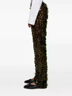 Coperni Sequinned Flared Trousers