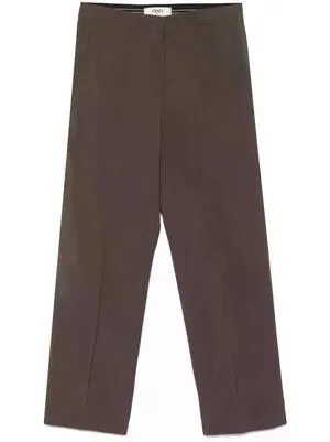 Fendi Logo-embroidered Trousers