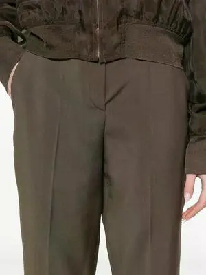 Fendi Logo-embroidered Trousers