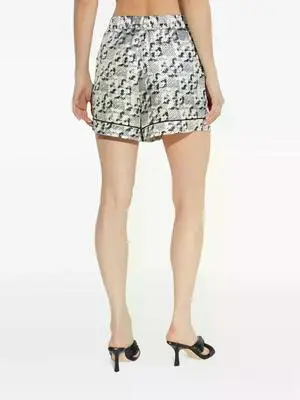 Tory Burch Print-embellished Shorts