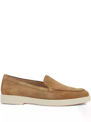 Santoni Yalta Loafers - Brown