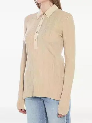 TOTEME Knitted Polo Shirt