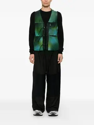 Y3 All-over Print Mesh Vest