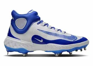 Nike Alpha Huarache Elite 4 Mid - White/hyper Royal