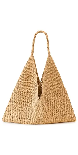 A.L.C. Sid Raffia Tote - Desert Palm
