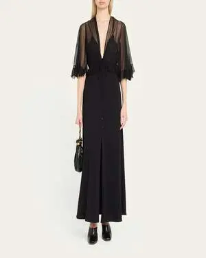 Chloé Mini Bracelet Grained Leather Shoulder Bag - Black