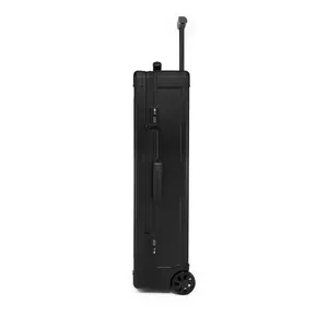 STERLING PACIFIC Xl Checked Suitcase - Black