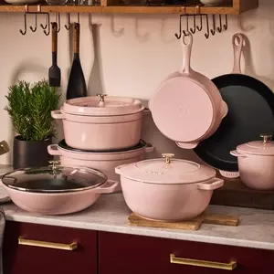 STAUB Enameled Cast Iron 5 Qt. Essential French Oven - Peony
