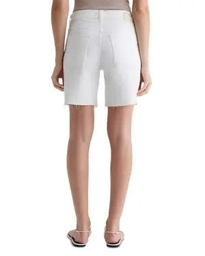 Ag The Ex-boyfriend Denim Shorts - White
