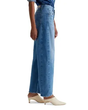 Ag High-rise Barrel Leg Jeans
