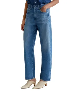 Ag High-rise Barrel Leg Jeans