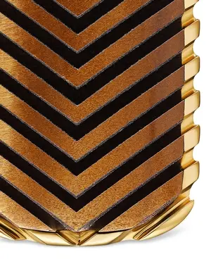 David Yurman Chevron Tag With Tiger's Eye