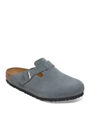 BIRKENSTOCK Boston Clogs Gray