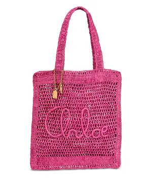 Chloe Raffia Totes