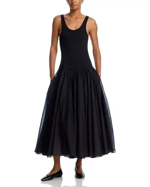 Co Layered Midi Dress