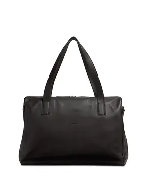 Zegna Secondskin Business Bag - Dark Brown