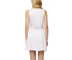 French Connection Oona Asymmetric Mini Dress - Sweet Pink