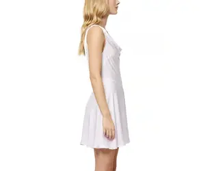French Connection Oona Asymmetric Mini Dress - Sweet Pink