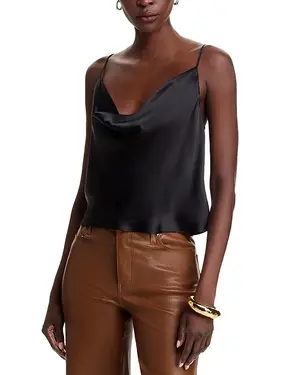 Cowl Neck Camis Tanks For Women