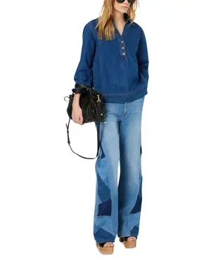 Gerard Darel Unia Loose Fit Top