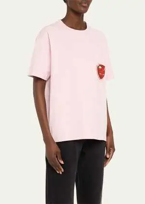 BODE Beaded Crest Pocket T-shirt