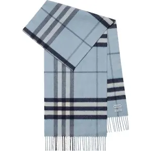 Burberry Check Cashmere Scarf Bank