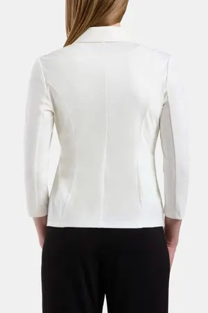 CAPSULE 121 Belted Tailored Jacket - Ivory