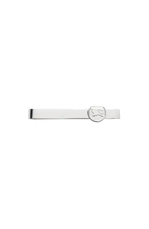 Burberry Ekd Stamp Tie Bar - Silver