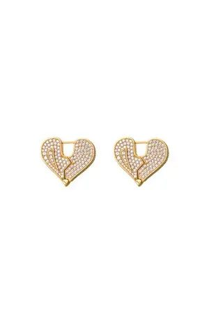 Burberry Pave Earrings