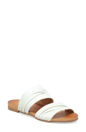 Miz Mooz Tevin Slide Sandal - Cream