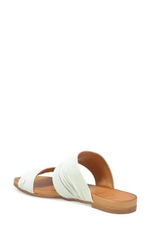 Miz Mooz Tevin Slide Sandal - Cream