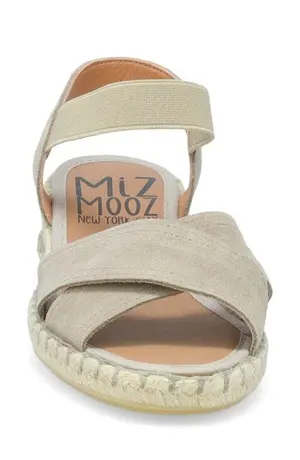 Miz Mooz Vena Espadrille Wedge - Tan