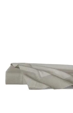 SFERRA Carlotta Sateen Flat Sheet - Grey