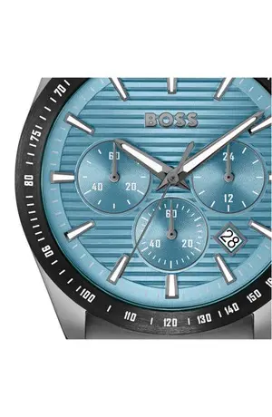 BOSS Strike Chronograph Bracelet Watch - Turquoise