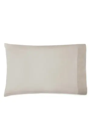 SFERRA Carlotta Sateen Set Of 2 Pillowcases Taupe
