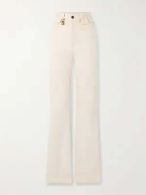 Chloé High-rise Straight-leg Jeans - White